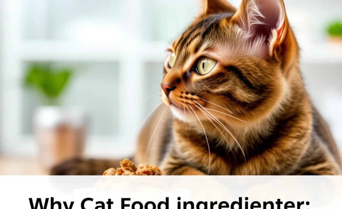 Vet Recommended Cat Food Ingredients: Essential Choices - NoobsCat